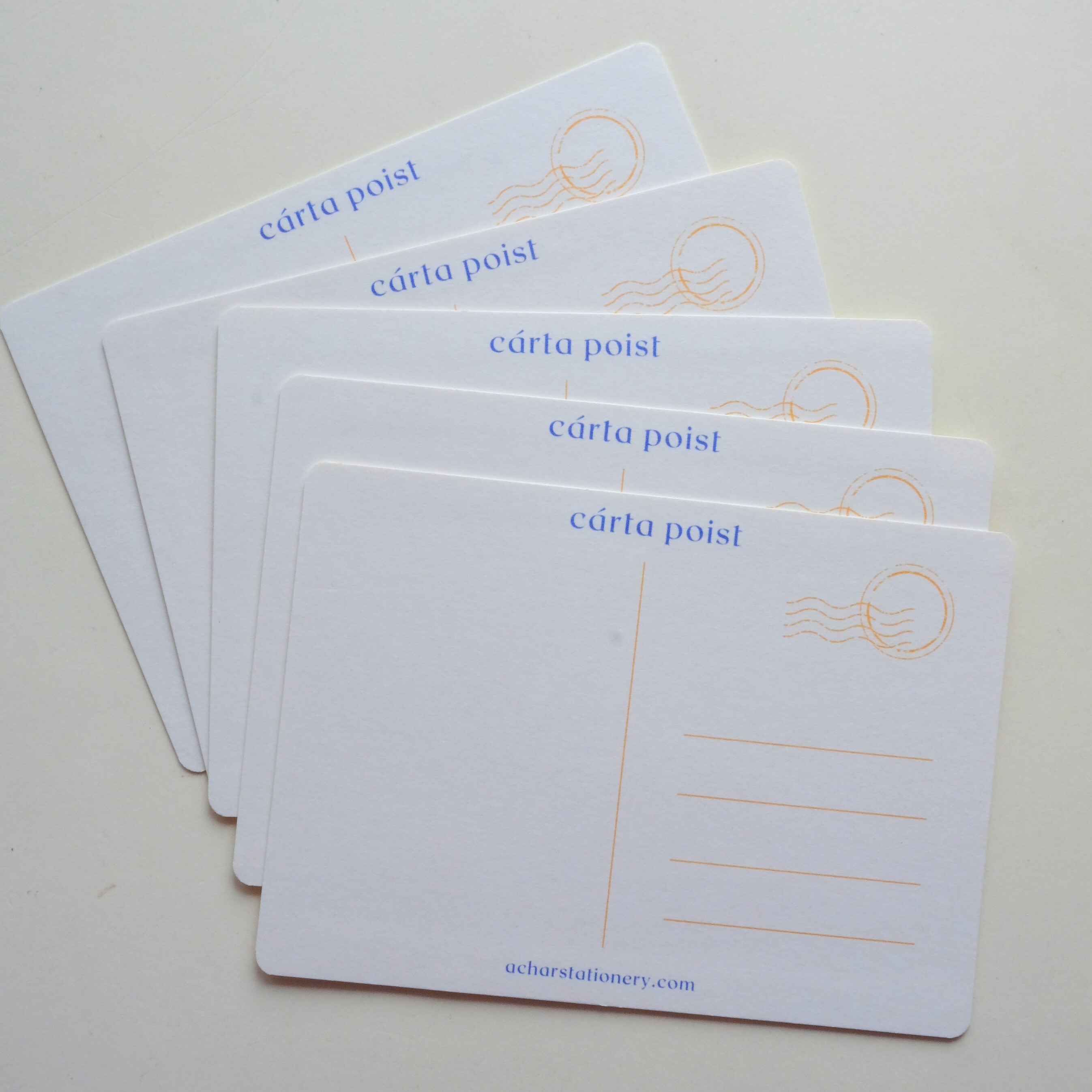 Drawn to Send Postcards - A C H A R A - Irish Artisan Stationery