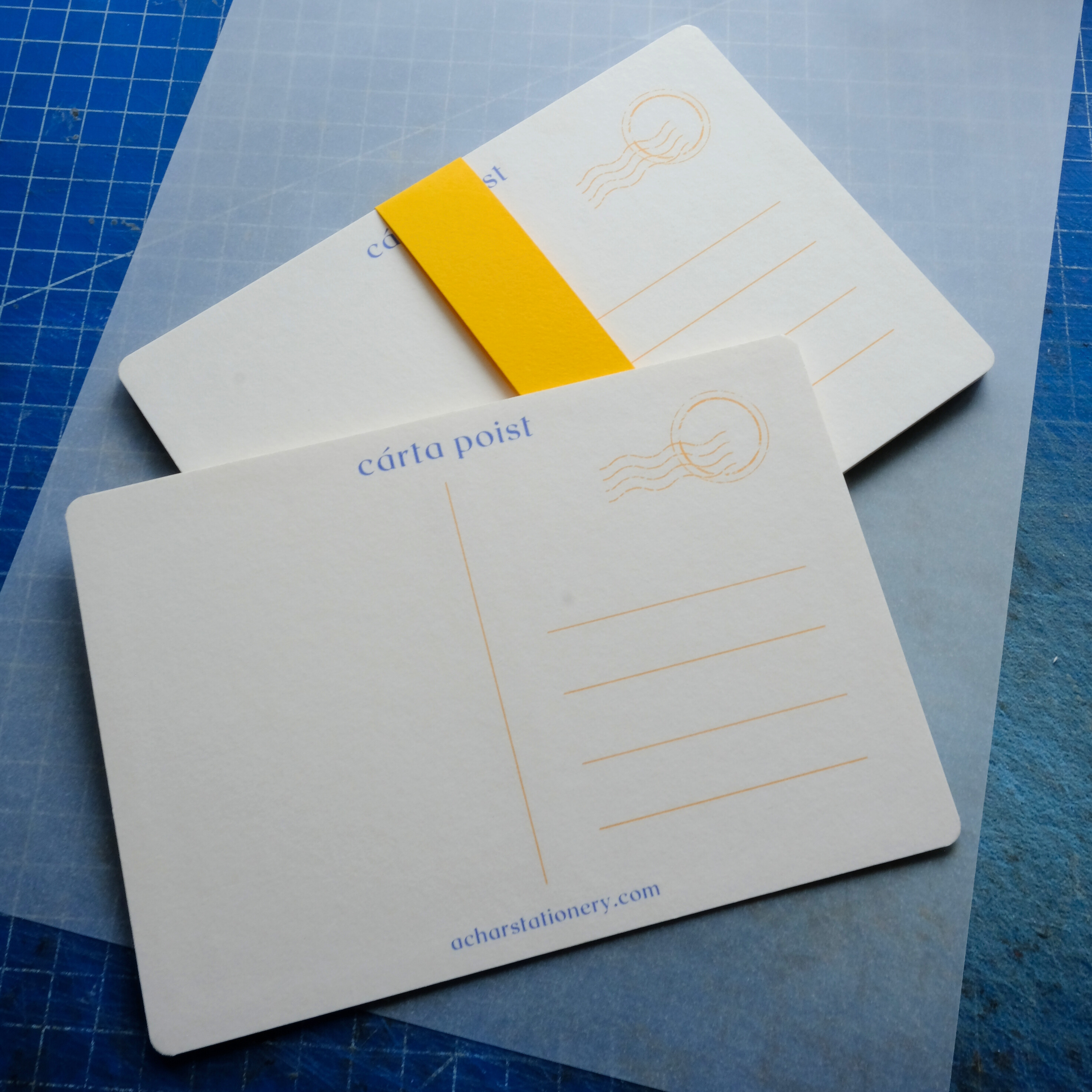 Drawn to Send Postcards - A C H A R A - Irish Artisan Stationery
